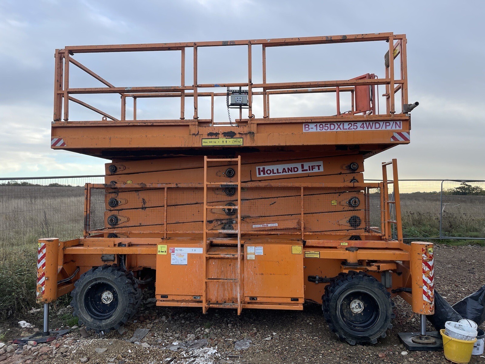 Scaffold Scissor Lift Access Platform Cherry Pick 21.5m 4x4 Diesel ...