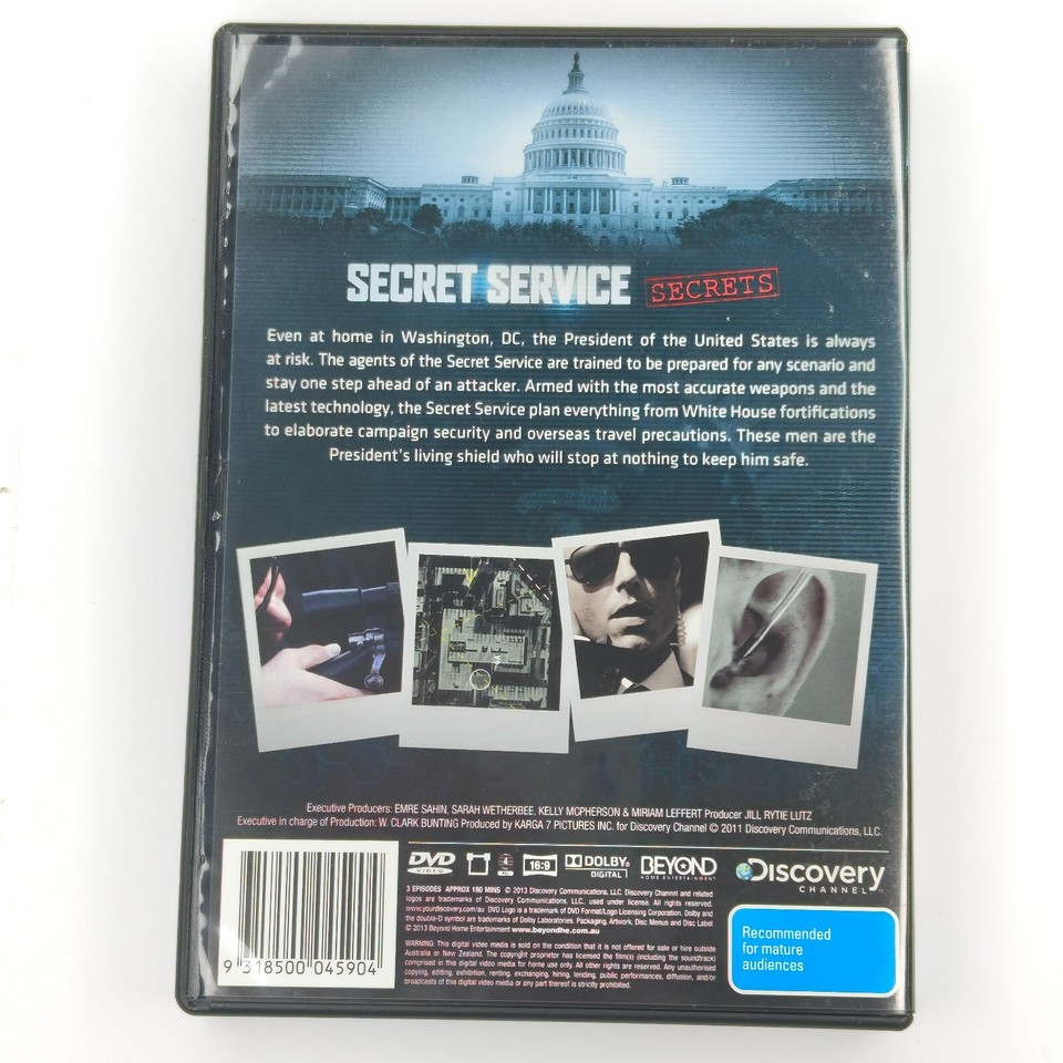 Secret Service Secrets (DVD, 2012) Discovery Channel - Region 4 | eBay
