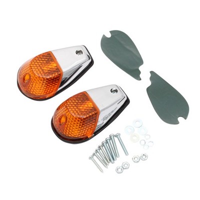 UNIVERSAL Motorcycle Fairing Indicator 12V 23W DECO Flush Mount | eBay ...