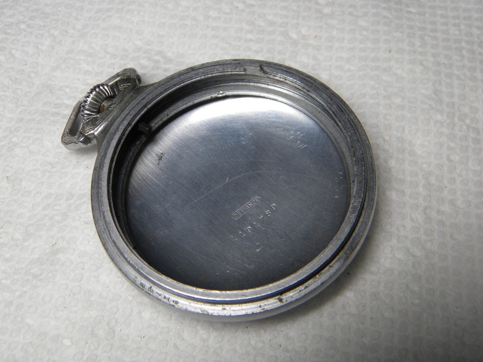 Star W.C.Co. Defiance 18S 18 Size Base Metal Pocket Watch Case SN ...