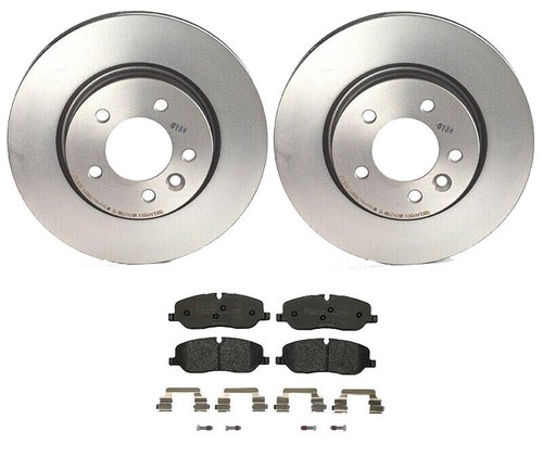 Brembo Front Brake Kit Low-Met Pads & 317mm Disc Rotors For Land Rover ...