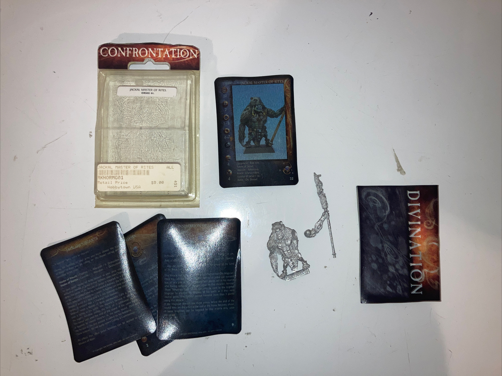 Confrontation Miniatures Wargame - Jackal Master Of Rites - Metal Hard ...