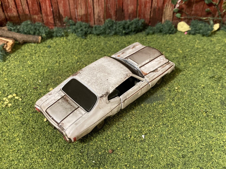 1970 Chevy Chevelle Rusty Weathered Custom 1/64 Diecast Barn Find ...
