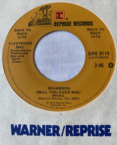 Fleetwood Mac 45 Rhiannon / Over My Head NEW reissue unplayed | eBay