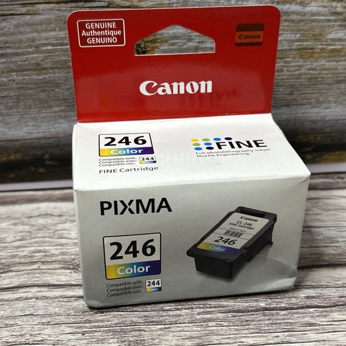 New Sealed Genuine OEM Canon CL-246 Color Pixma Ink Cartridge | eBay