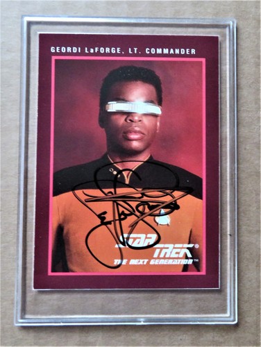 Star Trek Next Generation, Lt. Cmdr Geordi LaForge - LeVar Burton ...