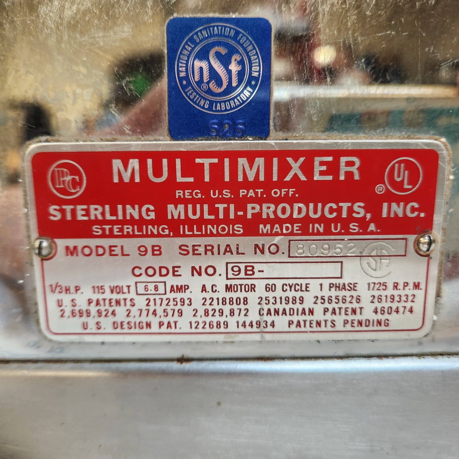 Vintage Prince Castle Multimixer Milkshake Malt Maker 9B 4 Head ...