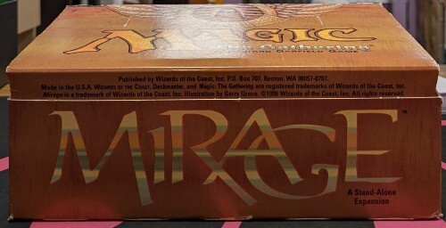 MTG Mirage Booster Box (Empty Without Packs) ~Oasis~ | eBay