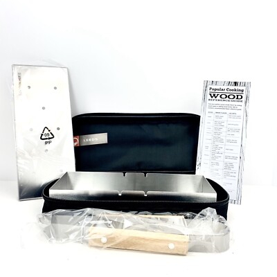 Leed’s Stainless steel Gas Grill Smoker Box For BBQ Wood Chips Smoke ...