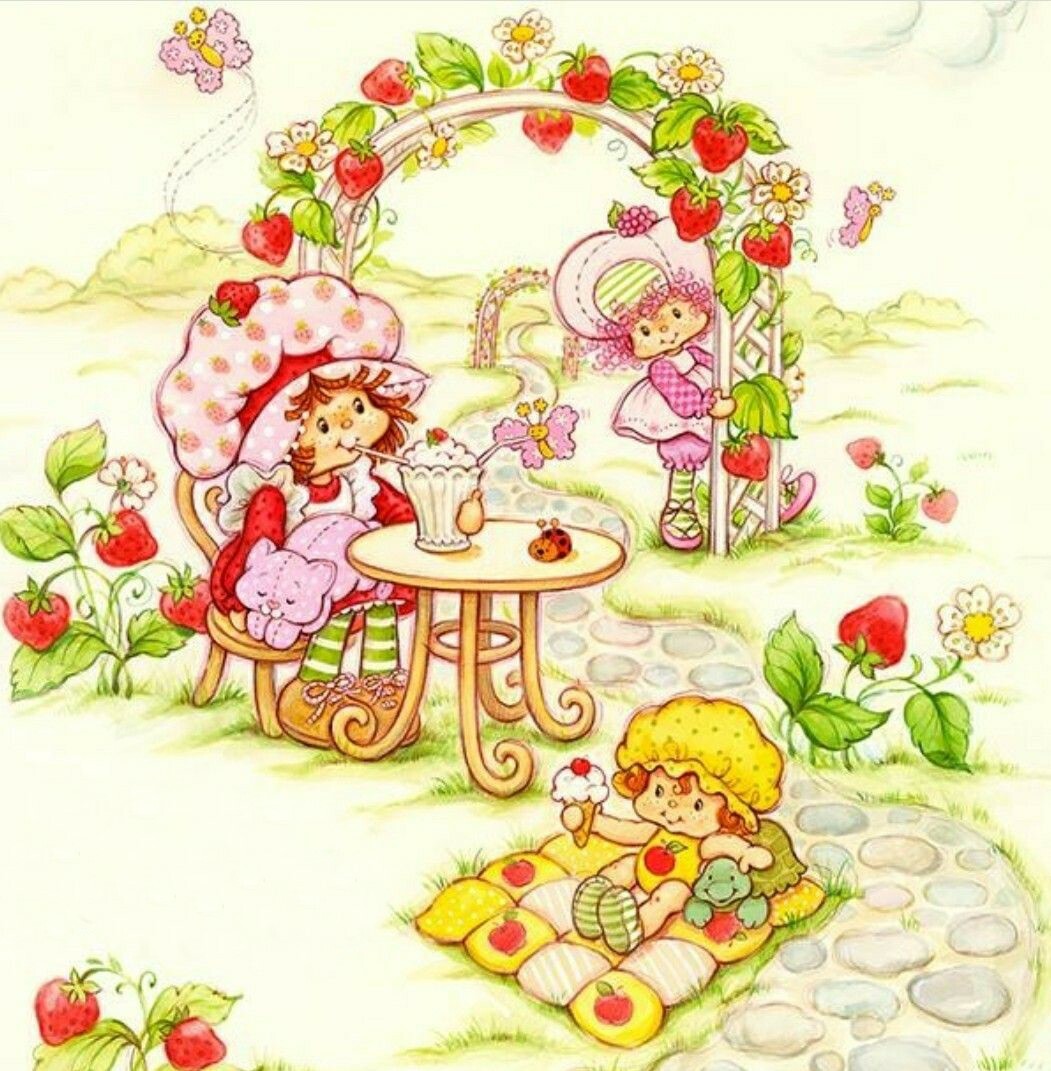 Strawberry Shortcake Cartoon Hd Wallpaper Pc Free - Infoupdate.org