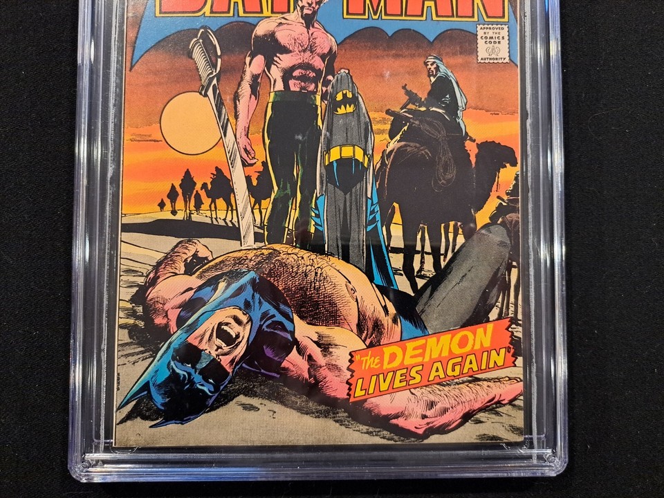 Batman 244 CGC 8.0 DC 1972 Neal Adams Cover Ra's AL Ghul Talia | eBay