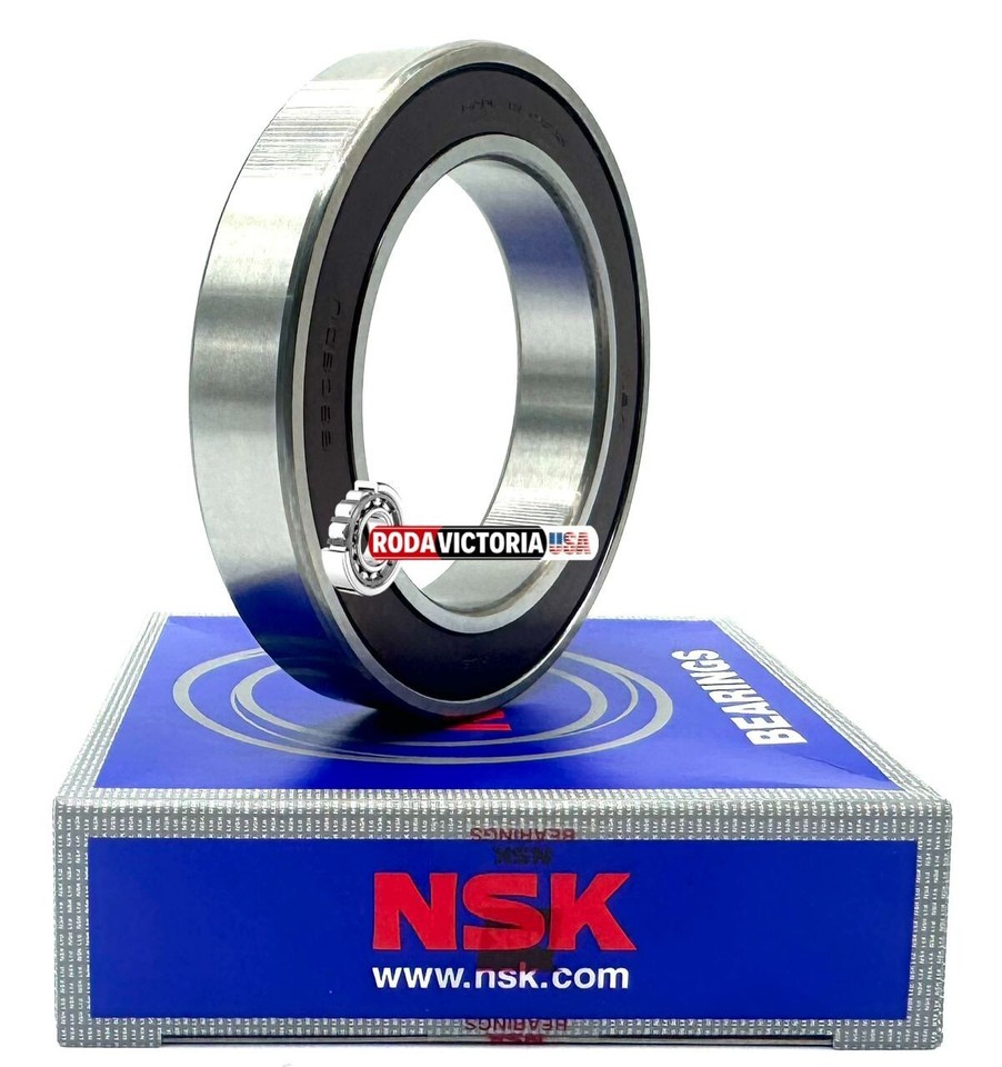 NSK 6909 DDU CM DEEP GROOVE RADIAL BALL BEARING 61909 2RS RS 45x68x12 ...