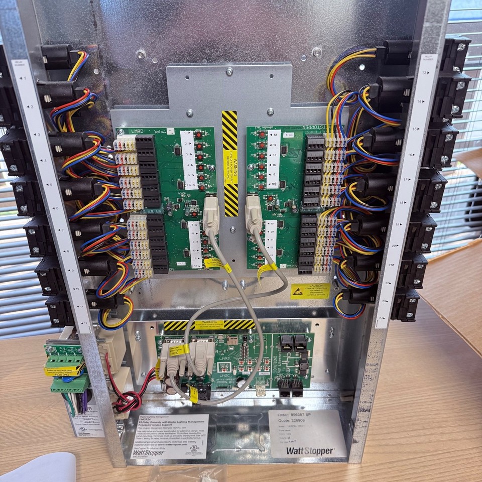 Wattstopper Legrand LMCP24 115/277 Digital Lighting RELAY CONTROL PANEL ...