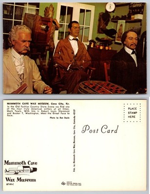 Mammoth Cave Wax Museum Cave City KY Postcard | eBay