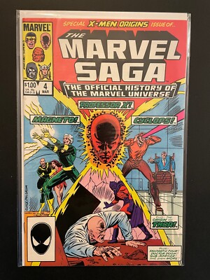 Marvel Saga #4 1986 High Grade 9.4 Marvel Comic Book D20-79 | eBay