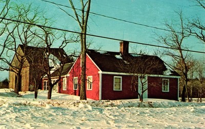 Postcard typical New England, Homestead | eBay