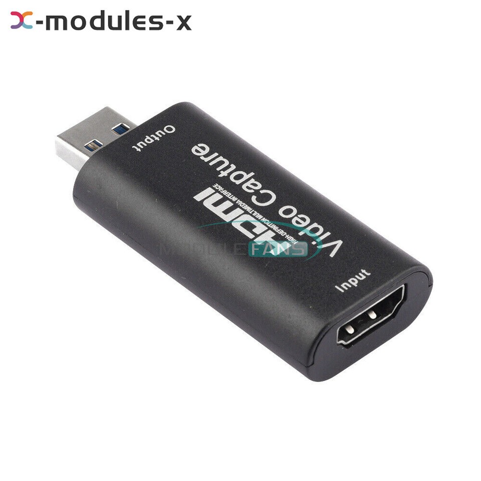 4K 1080P HD USB 2.0 Video Capture Card Grabber Record for PS4 Game Live ...