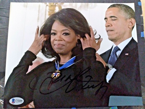 OPRAH WINFREY O TALK SHOW ICON SUPERSTAR SIGNED AUTOGRAPH 8X10 PHOTO ...