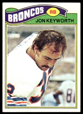 1977 Topps Jon Keyworth Denver Broncos #66 | eBay