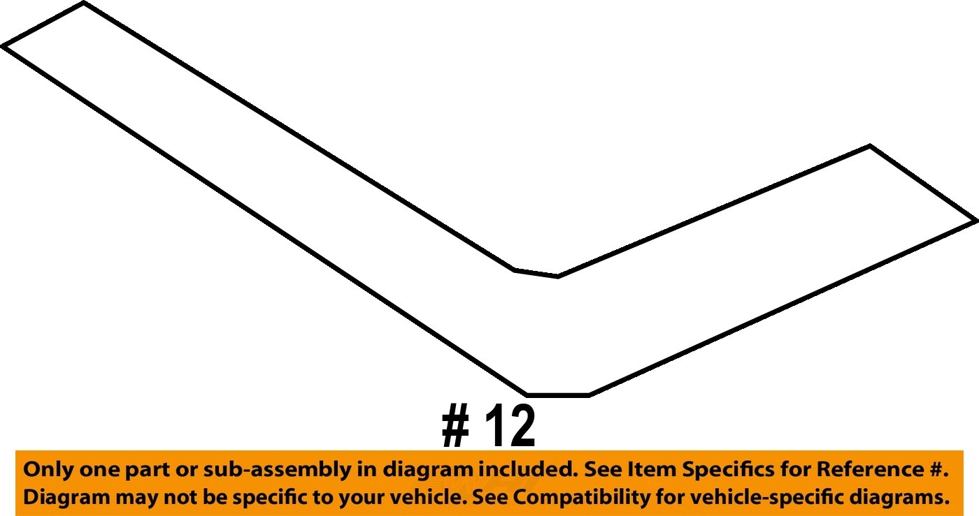 GM OEM 13-17 Enclave Front Bumper Bumper Components-Side Retainer ...