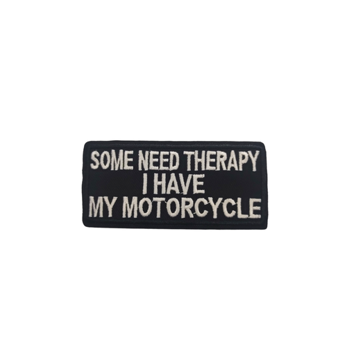 Need Therapy Have Motorcycle Heat Adhesive Biker Clothes Iron Heat ...