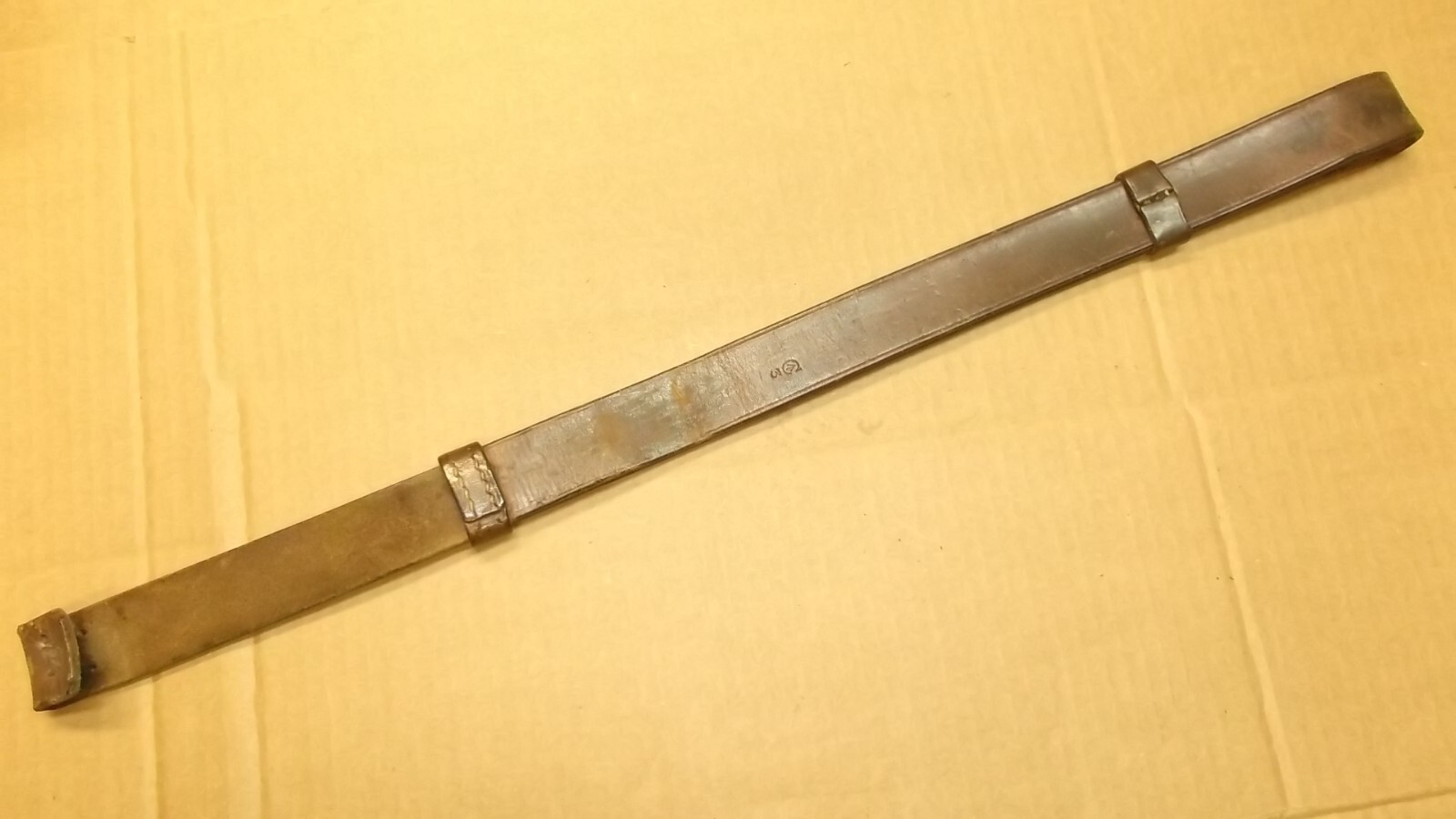 Canadian made Leather Enfield SMLE sling dated 1916 | eBay