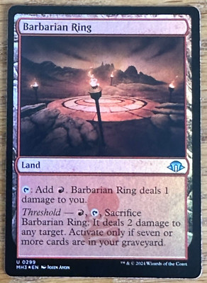 MTG Modern Horizons 3, Barbarian Ring | eBay