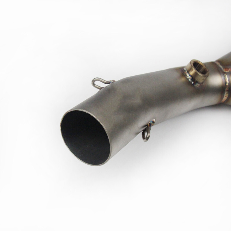 For Yamaha R6 2006-2016 Full System Exhaust Tips Black Muffler Front ...