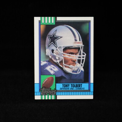 1990 Tony Tolbert Dallas Cowboys Topps #484 | eBay
