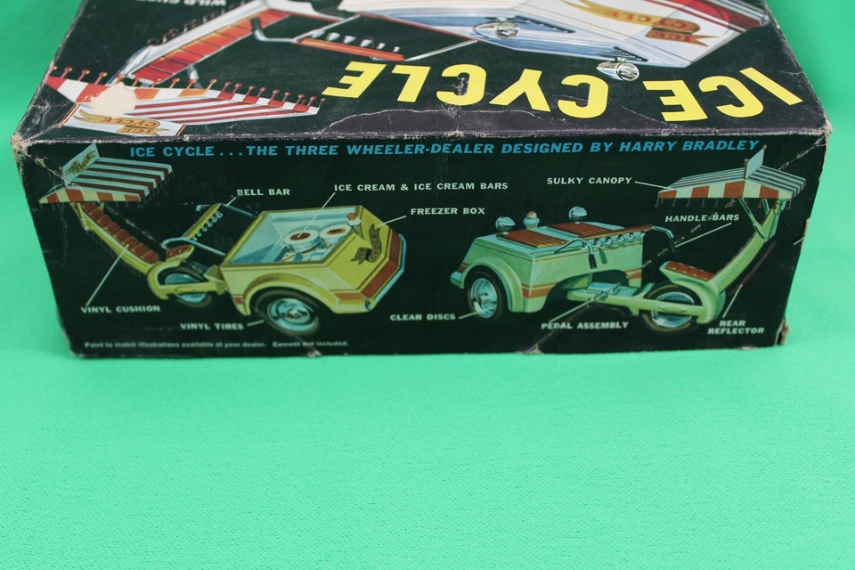 VTG MPC Ice Cycle 1/12 Scale Model Original Empty Box ONLY | eBay