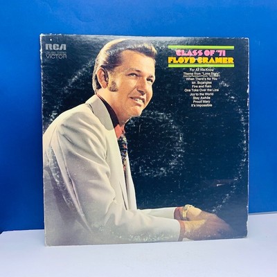 Record vinyl 33 RPM album cover sleeve vtg Lp Floyd Cramer class of ...
