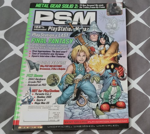 PSM PlayStation Magazine September 2000 Issue 37 Final Fantasy 9 | eBay