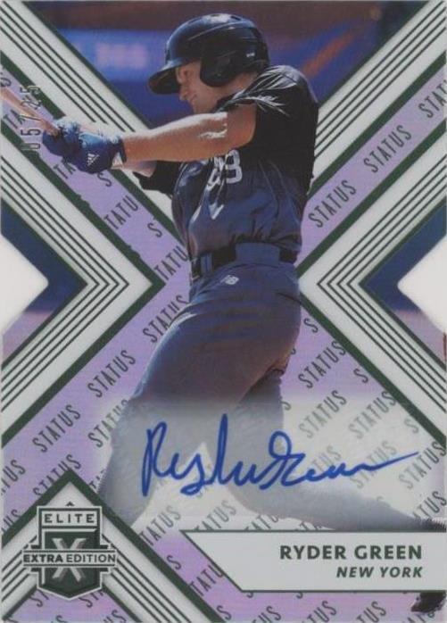 2018 Panini Elite Extra Edition - Ryder Green #140 Autographs Status ...