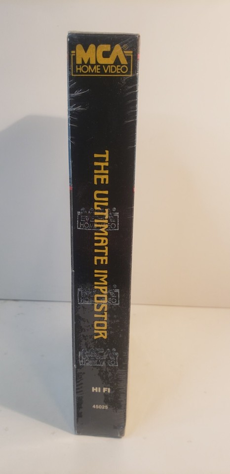 Ultimate Imposter VHS 1987 Sealed Joseph Hacker 72 Hour Deadline Rare ...