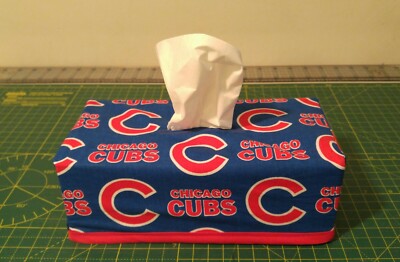 MLB Chicago Cubs Tissue Box Cover Handmade | eBay