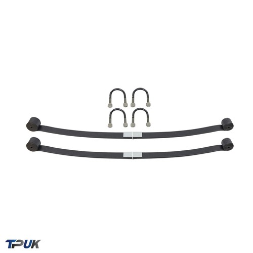 REAR LEAF SPRING FOR FORD TRANSIT 2.2 MK7 FWD SINGLE PAIR 60MM U BOLTS ...