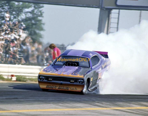Pure Hell Rich Guasco Richard Tharp 72 Plymouth Duster NITRO Funny Car ...
