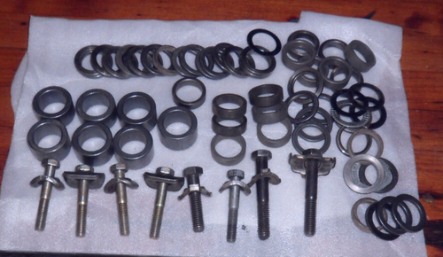 Harland Sharp SBM Mopar Shaft Mount Roller Rocker Spacers & Bolt Down ...