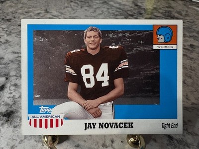 2005 Topps All American JAY NOVACEK - Retired Wyoming Cowboy #85 ...