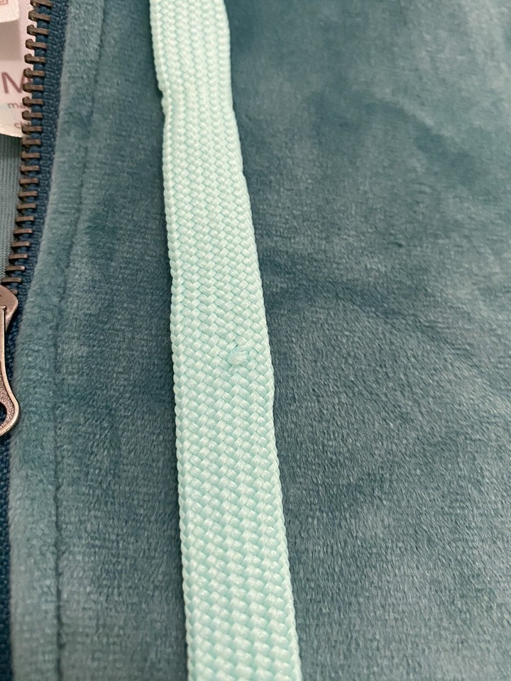 Lularoe Bethany Medium Cozy Collection Solid Teal Zip Up Hoodie EUC | eBay