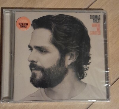 Where We Started by Thomas Rhett (CD, 2022) sealed 843930073092| eBay