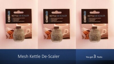 3 x Mesh Kettle Descaler Furring Scale Remover Ball | eBay UK