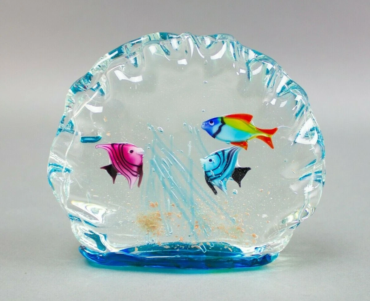 Murano Glass Fish Paperweight