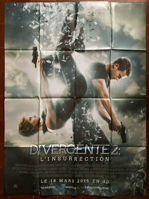 Affiche DIVERGENTE 2 l'insurrection Robert SCHWENTKE Theo JAMES 120x160cm | eBay