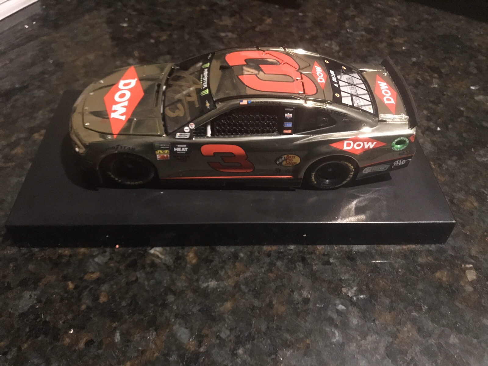 2019 AUSTIN DILLON #3 50th RCR ANNIVERSARY Signed Autograph Color ...