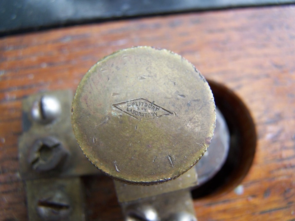 RARE Vintage Antique Early 1900's Wooden Dynamite Explosive Detonator ...