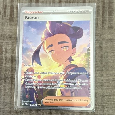 Pokémon Kieran Trainer Special Illustration 174/131 Prismatic ...