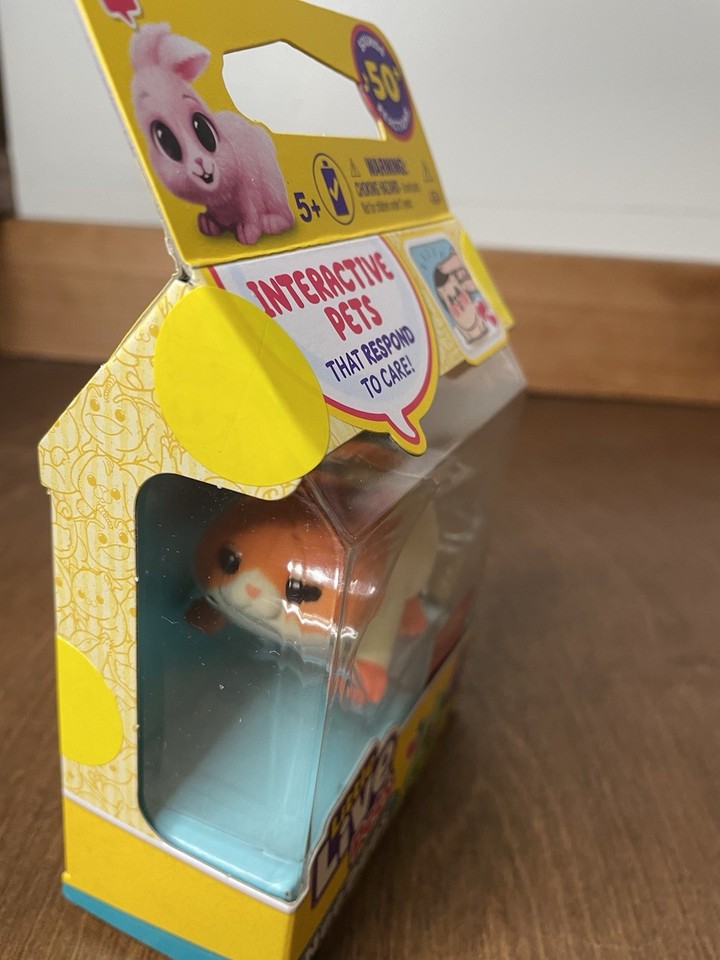 Little Live Pets NeeDees CHIPPEE HAMSTER Interactive Pets Collectible ...