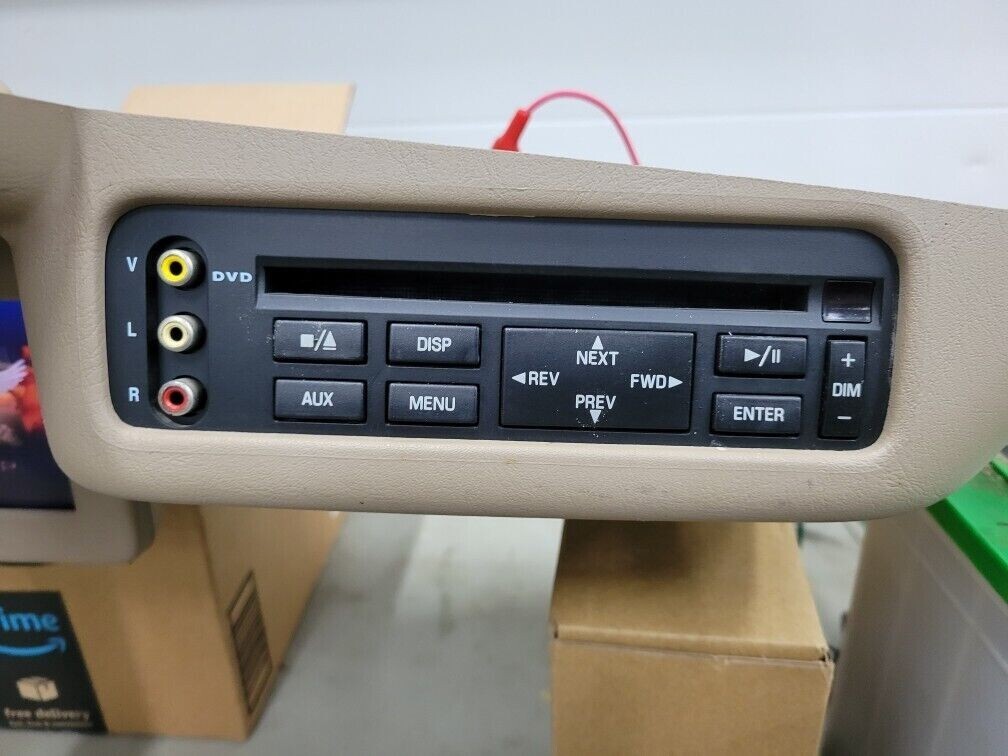 Ford Excursion DVD Player Overhead 2005 Limited Eddie Bauer Tan HVAC ...
