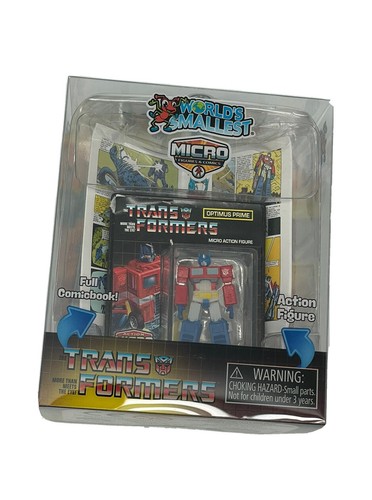 World’s Smallest Transformers Micro Figure and Miniature Comic Book ...
